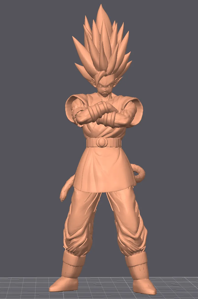 Goku AF SSJ6 Primal DragonBall 3D Model by Ryan MakerWorld: Download ...