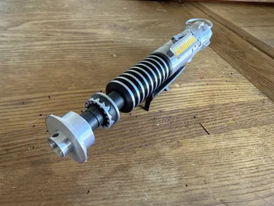 Build Your Own Lightsaber, Parts Collection 1 by 3D E MakerWorld: Download Free 3D Models