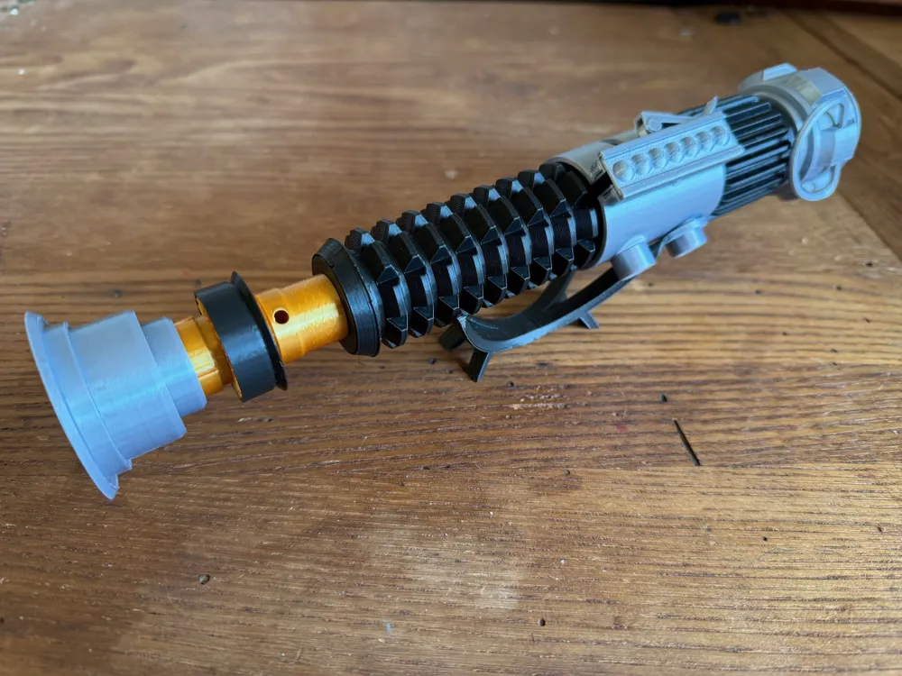 Build Your Own Lightsaber, Parts Collection 1 by 3D E MakerWorld: Download Free 3D Models