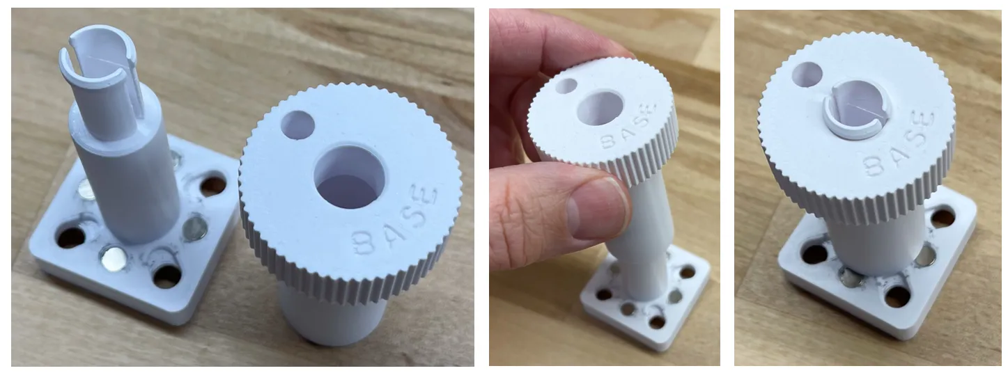Gridfinity Magnet Installer - Press Fit - No Glue - Free 3D Print Model ...