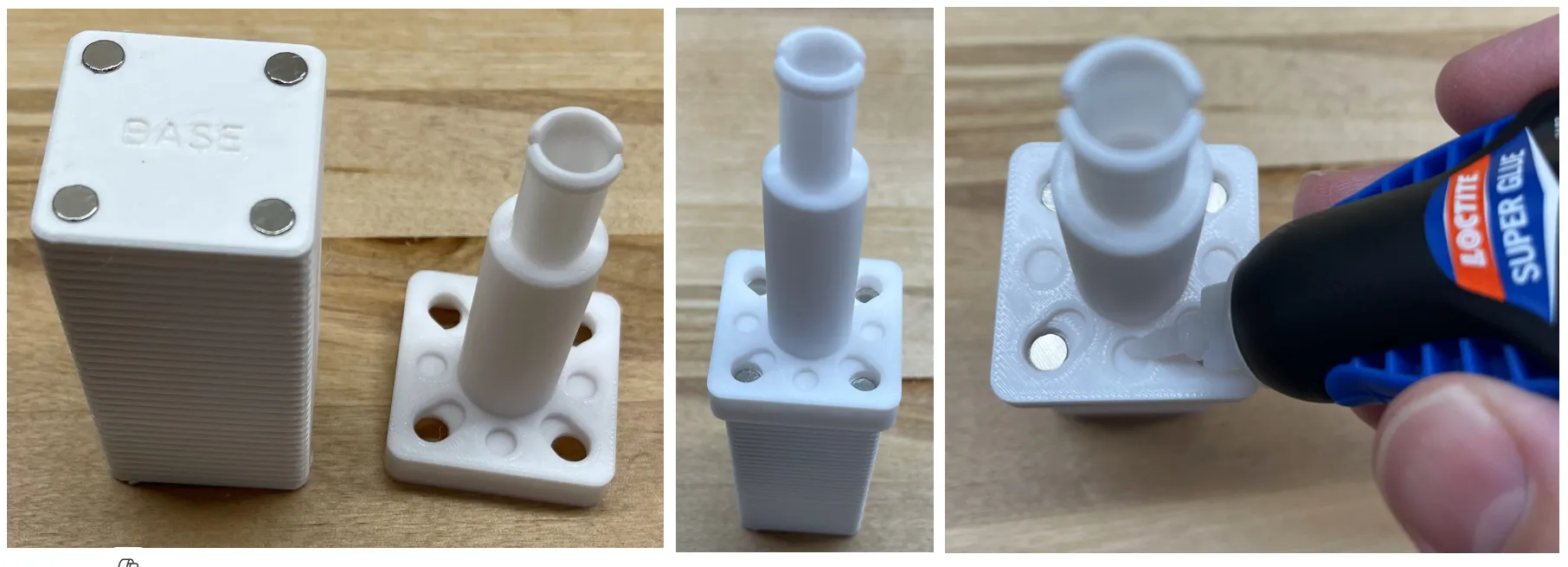 Gridfinity Magnet Installer - Press Fit - No Glue - Free 3D Print Model ...