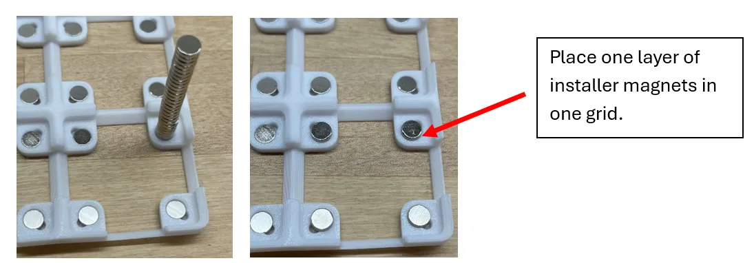 Gridfinity Magnet Installer - Press Fit - No Glue - Free 3D Print Model ...