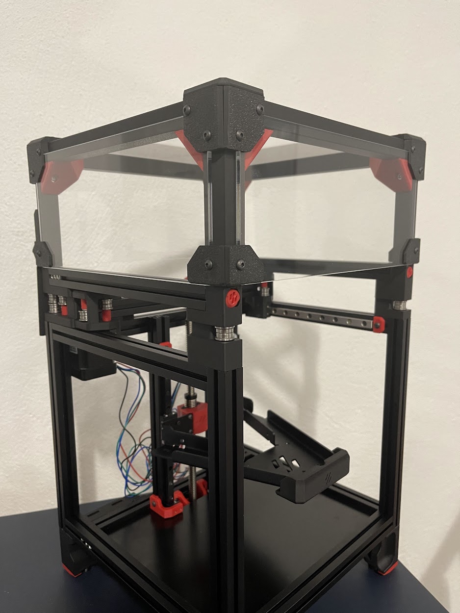 Voron V0.2 - Top Hat without aluminum profiles (printed profiles) by hyperZ - MakerWorld
