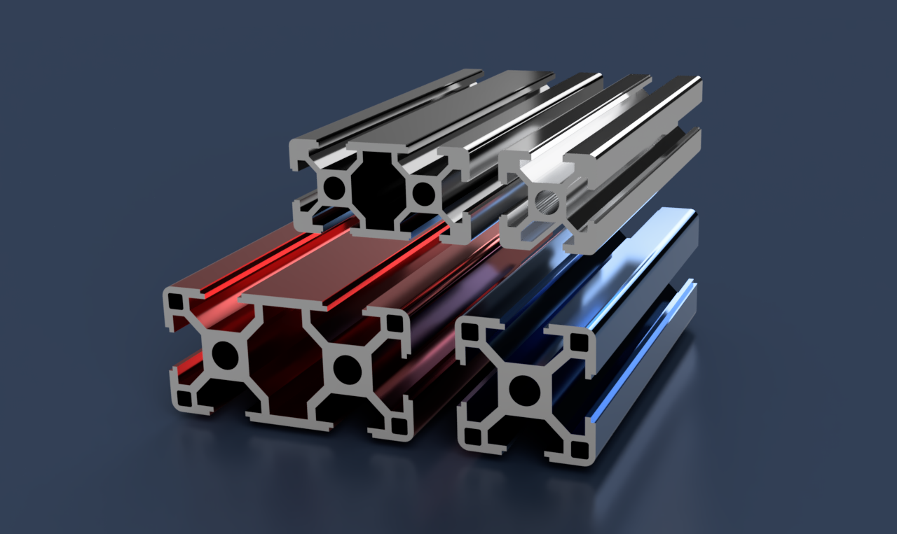 2020, 2040, 3030, 3060 Aluminum Extrusions by Chronosynthesis - MakerWorld