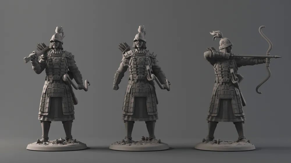 Archer figurine by 天天向上MakerWorld: Download Free 3D Models