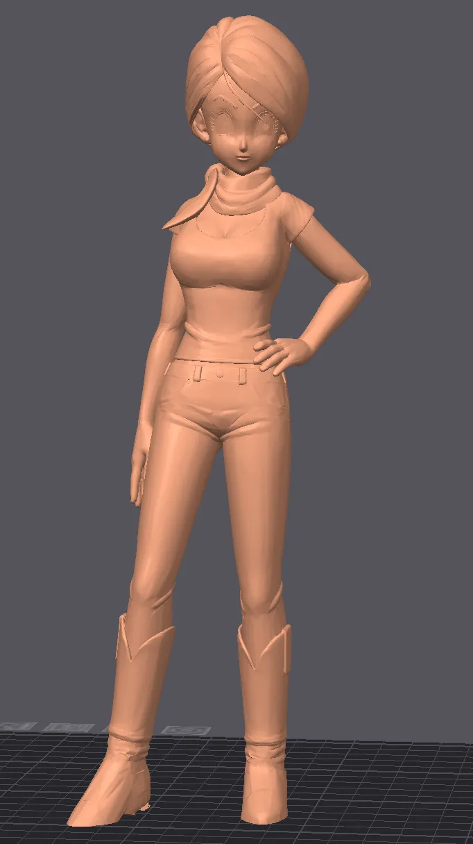 Bulma Z DragonBall 3D Model by Ryan @ TheMajinLab MakerWorld: Download ...