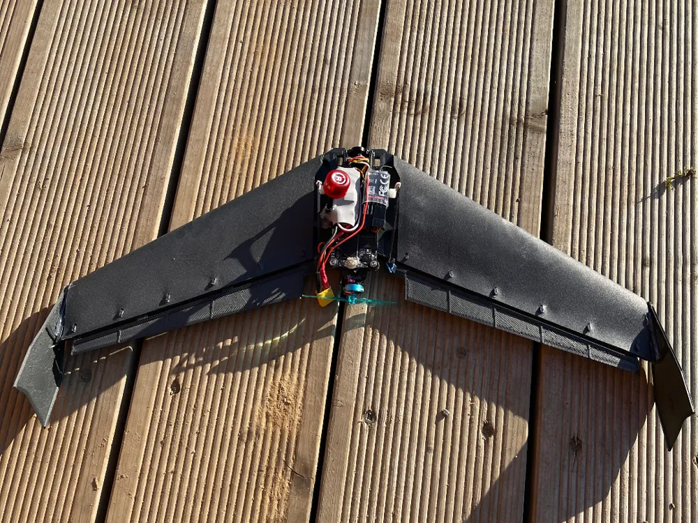 FPV Wing Racer 20x20 montagem do VTX - hdzero eco Remixado por Kieran ...