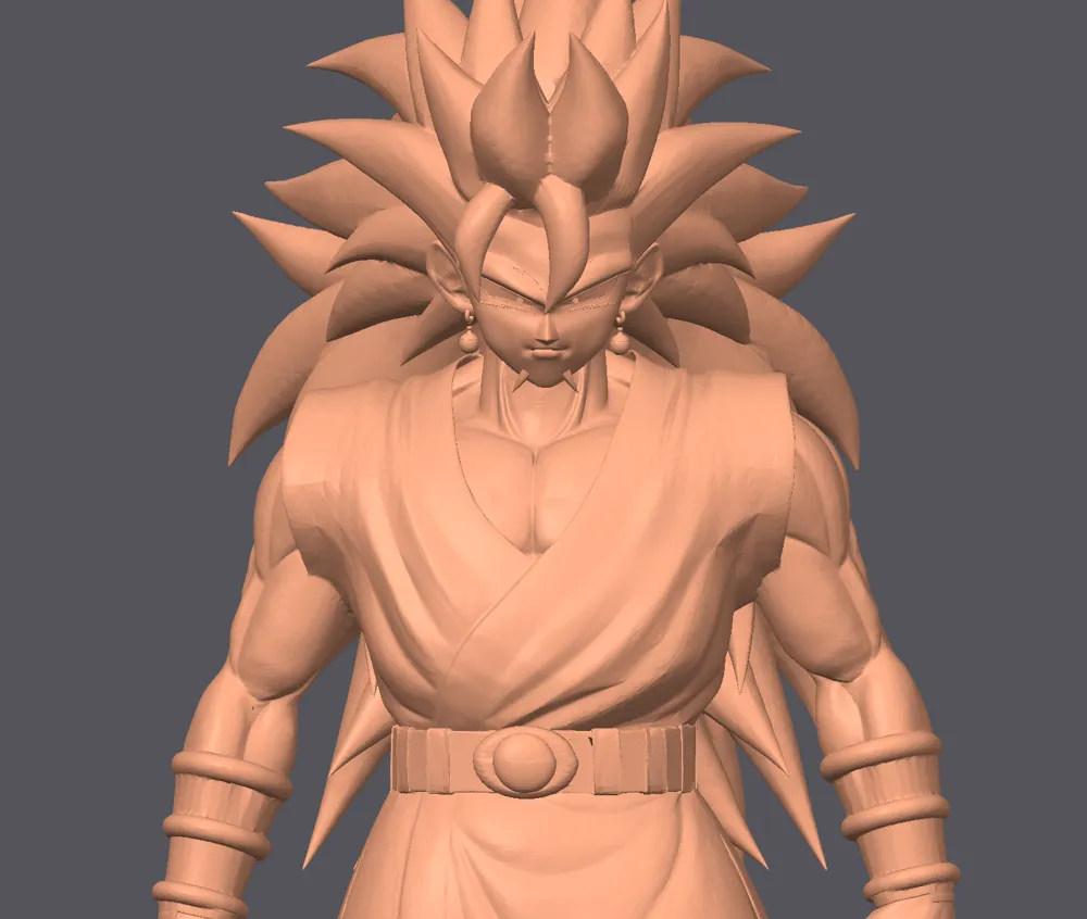 Vegito AF SSJ9 Full Power Dragon Ball 3D Model by Ryan MakerWorld ...