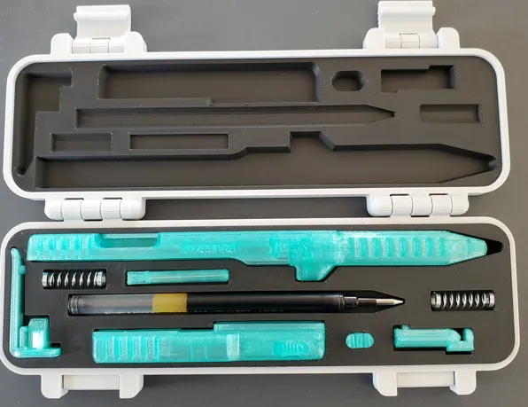 SLIDE ACTION PEN - PILOT G2 - Free 3D Print Model - MakerWorld