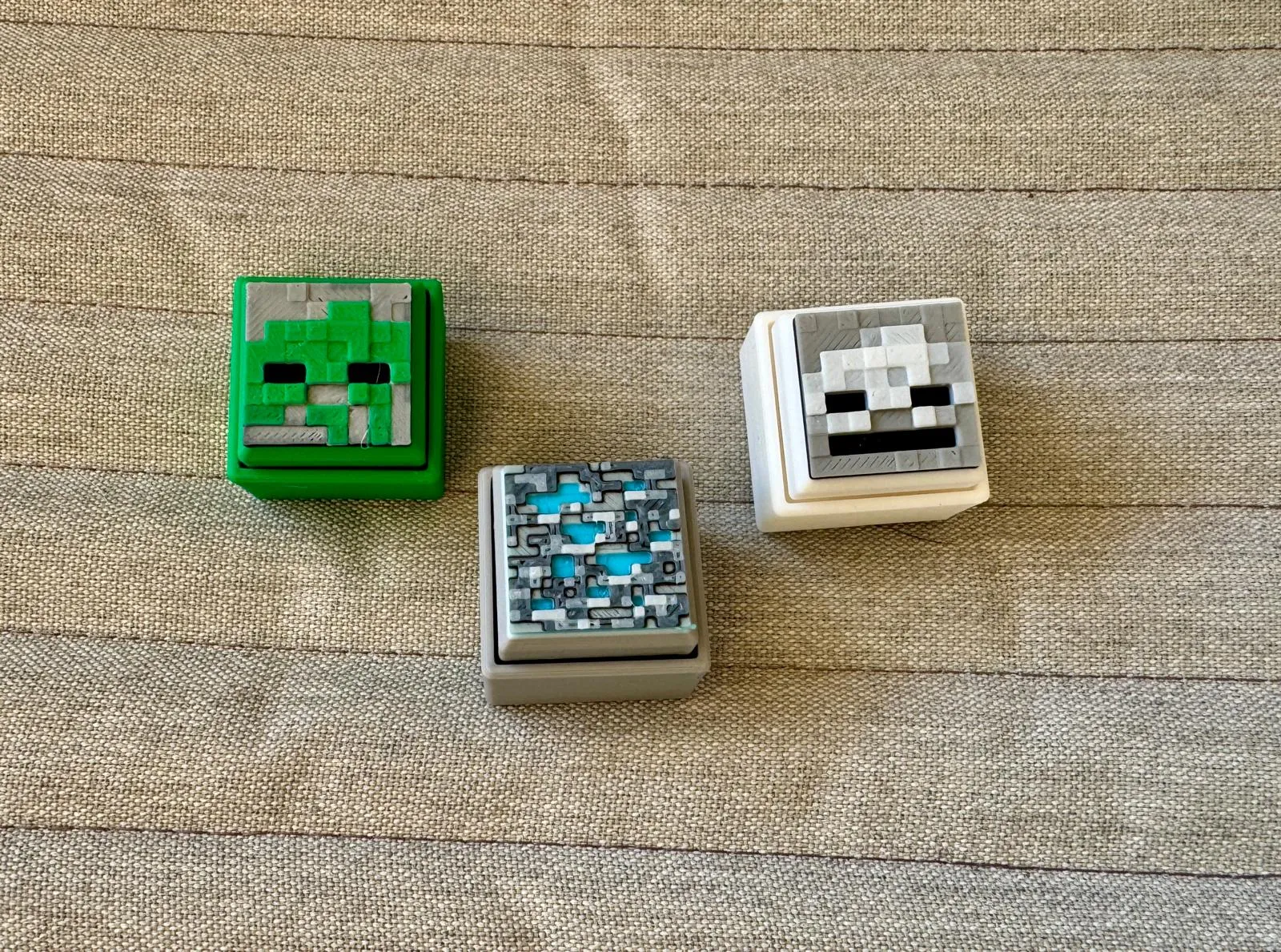 Minecraft Clickers by 3DPrintsMom MakerWorld: Download Free 3D Models