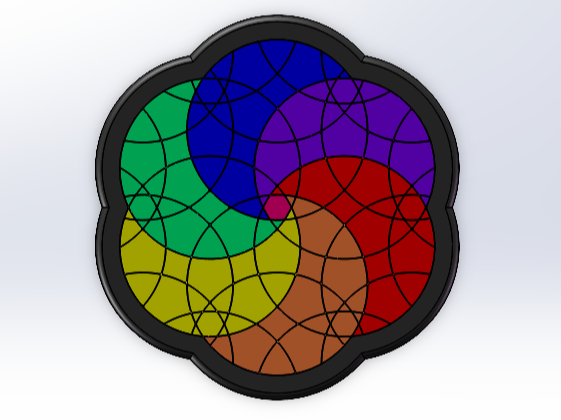 Planar Magic Cube - Six-Linked Ring by 疯火骑士MakerWorld: Download Free 3D ...