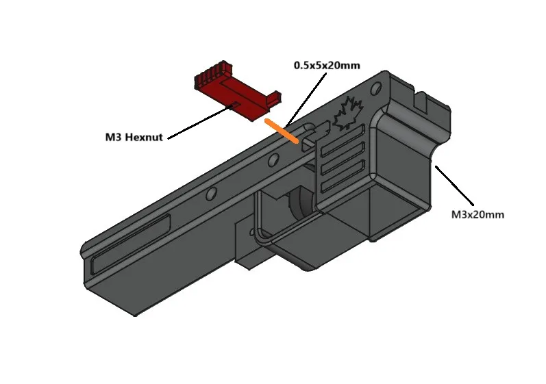 SPCTRM SMG-10: Shell-Ejecting Toy Blaster - Free 3D Print Model ...