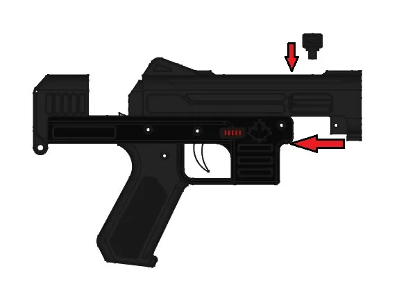 SPCTRM SMG-10: Shell-Ejecting Toy Blaster - Free 3D Print Model ...