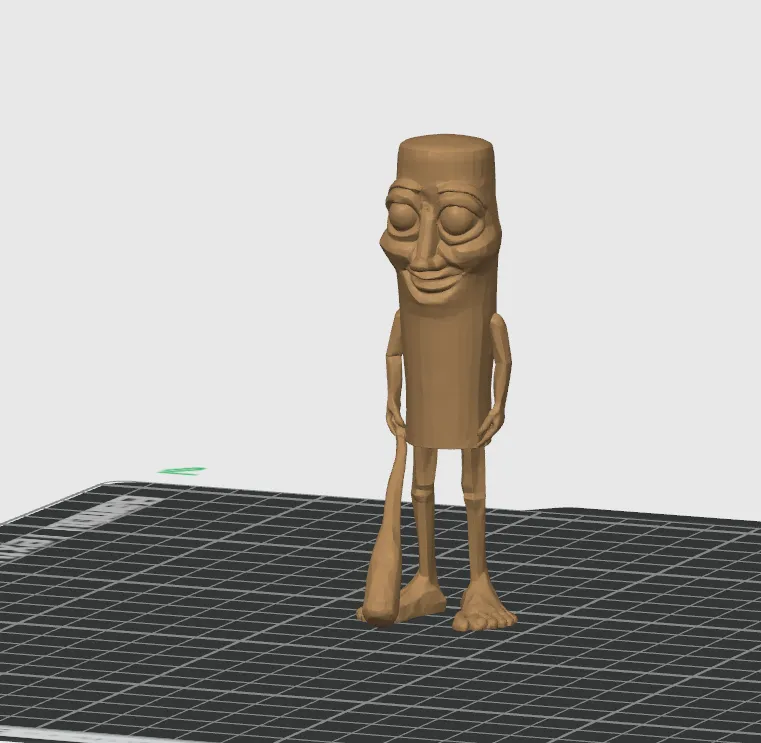 TUNG TUNG TUNG SAHUR ITALIAN BRAINROT MEME by ZeX MakerWorld: Download Free 3D Models