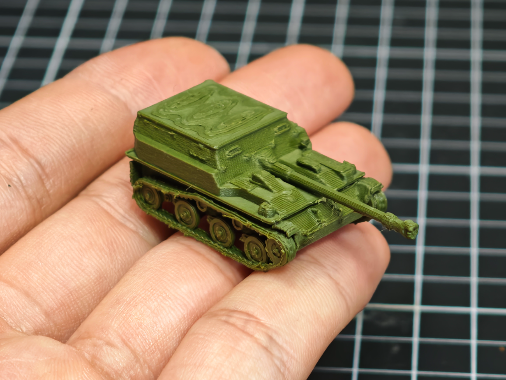 1:100 scale ASU-57 tank model by user_3349001363 MakerWorld: Download Free 3D Models