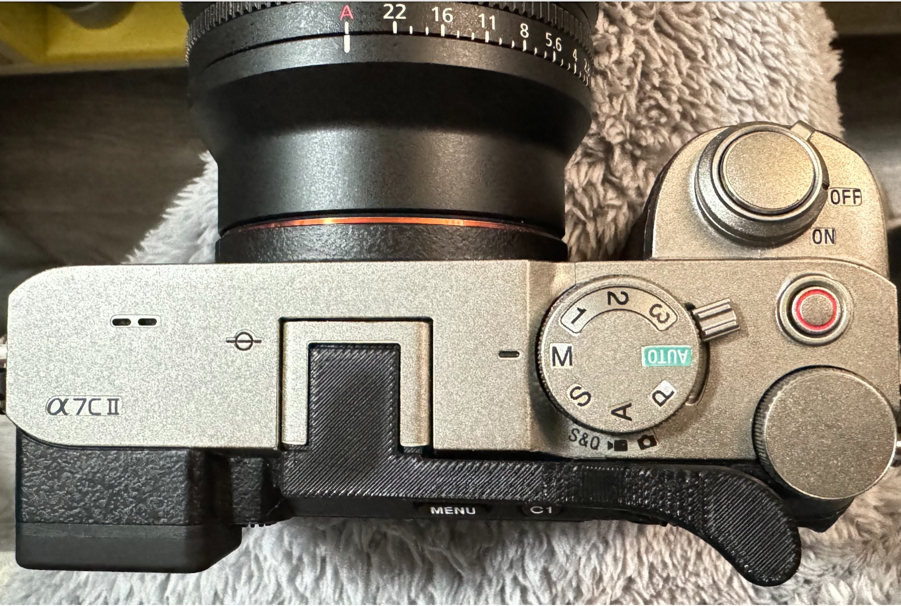Sony a7c II & a7cr Thumb Grip, Finger Grip by 温暖的小窝 - MakerWorld