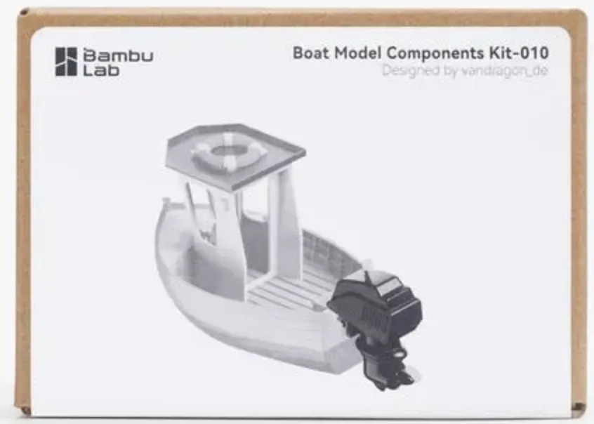 Benchy Boat for Boat Model Kit 010 by Alec Prints MakerWorld: Download ...