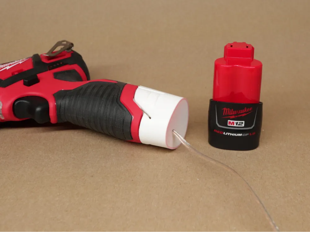Milwaukee M12 Dummy Battery AC Adapter - Free 3D Print Model - MakerWorld
