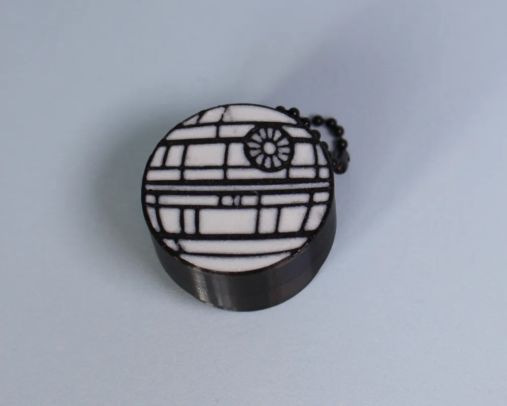 Death Star Fidget Clicker Keychain by Clickify 3D MakerWorld: Download ...