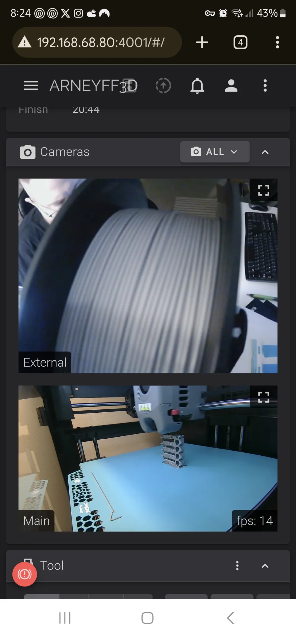 FlashForge Adventurer 5M camera mount by Wild_AF MakerWorld: Download ...