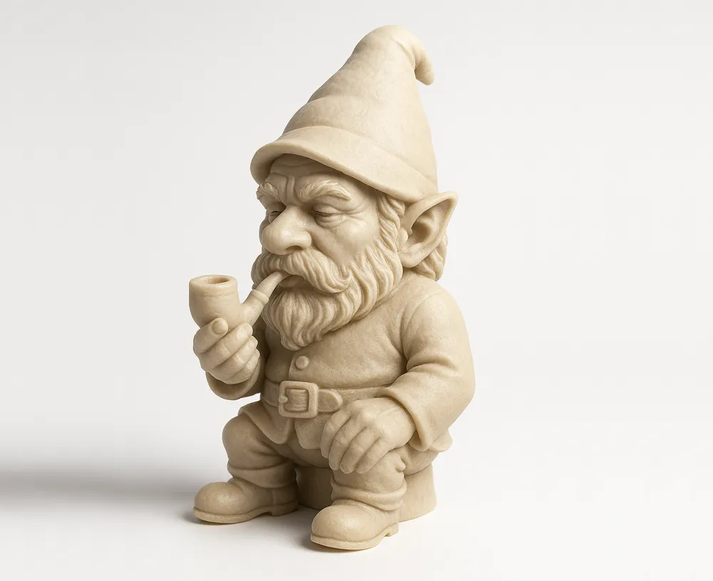Elf smoking a pipe. by Centauro - MakerWorld