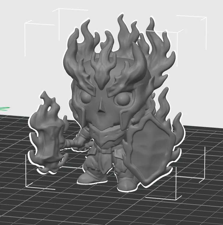 chibi / pop united: iron (solo leveling) by orenlibane MakerWorld: Download Free 3D Models