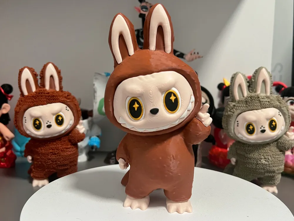 Labubu Leader - Hairless Version - Easy Assembly by lengfeng MakerWorld ...