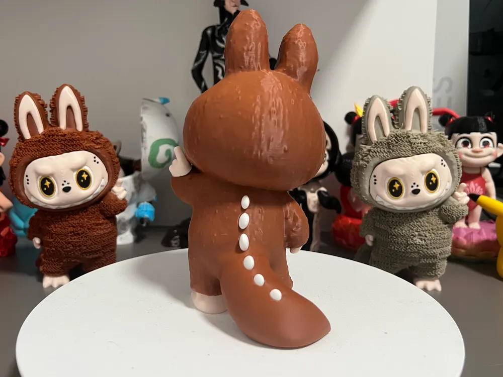 Labubu Leader - Hairless Version - Easy Assembly by lengfeng MakerWorld ...