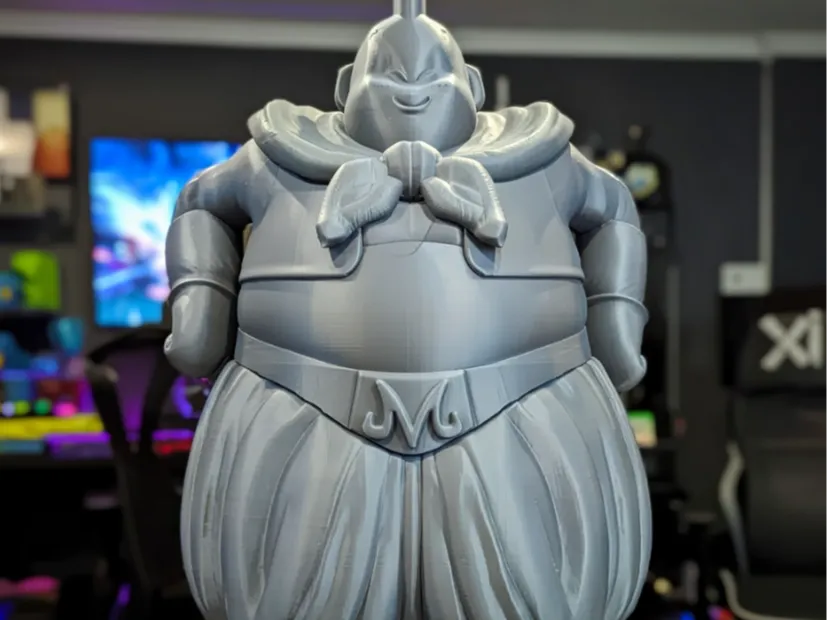 Life-Size Majin Buu Dragon Ball 3D Model Part 1 - Free 3D Print Model ...