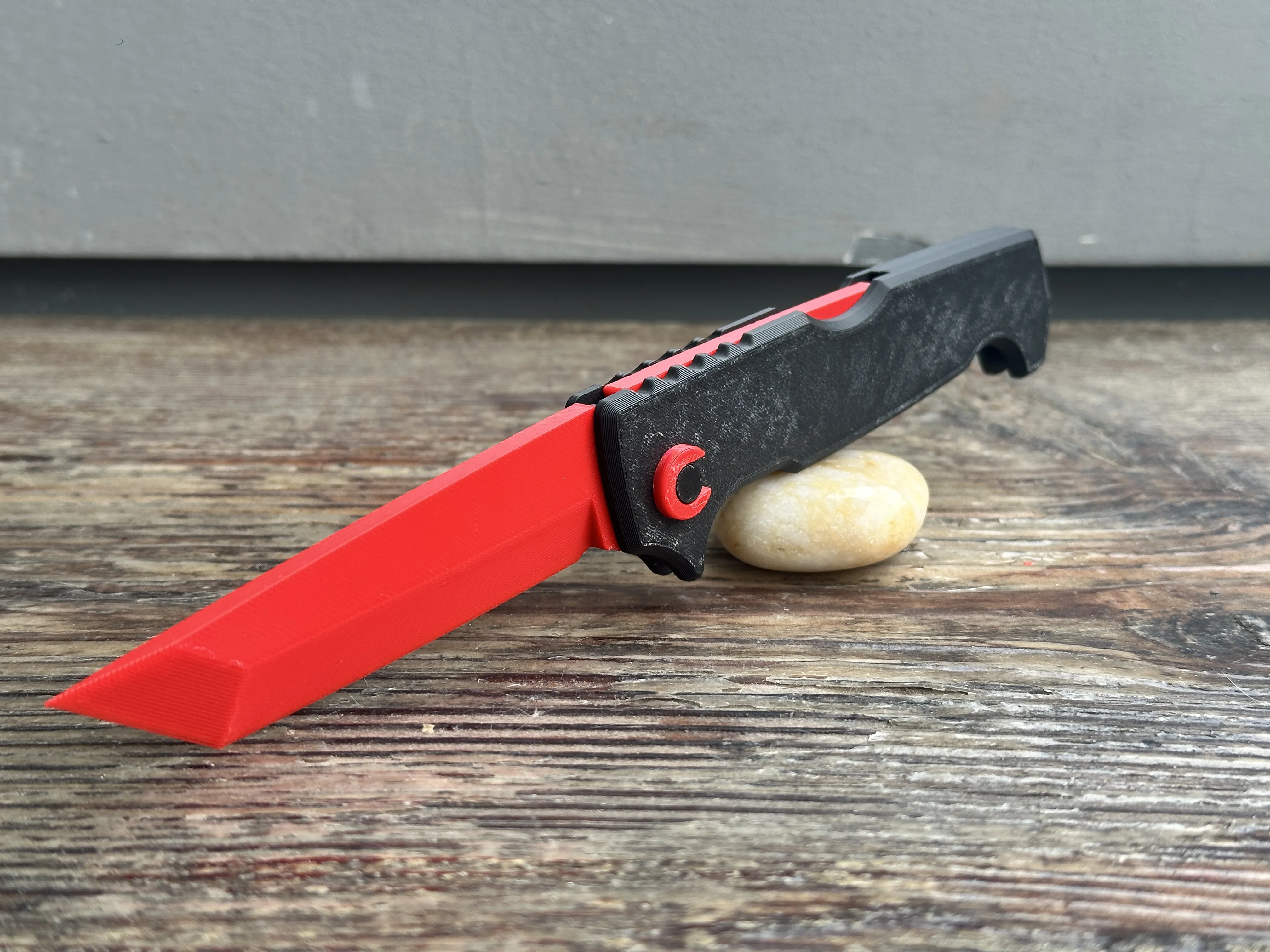 Back-Lock Folding Knife by Trent Studio MakerWorld: Download Free 3D Models