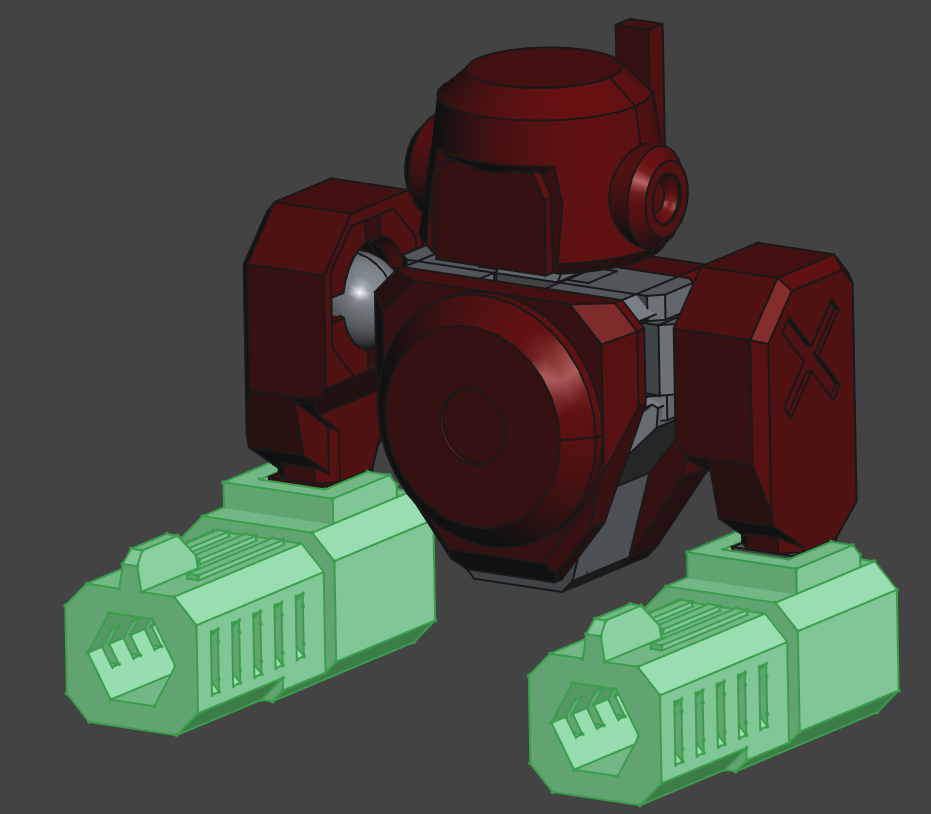 Ion Blaster Mecha - Model Kit by Kit Crafters MakerWorld: Download Free 3D Models