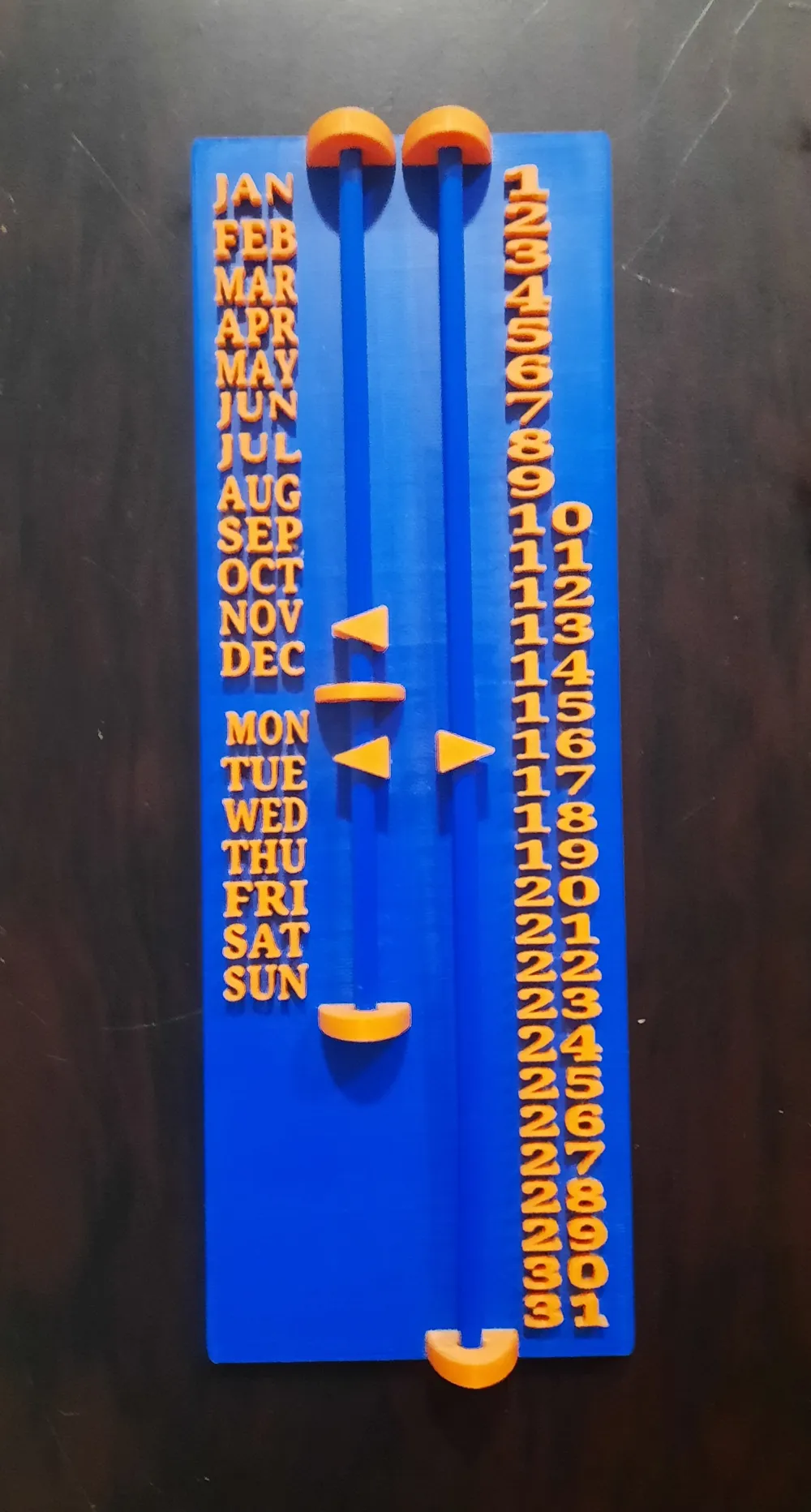 Manual Calendar by Ogre of the swamp MakerWorld: Download Free 3D Models