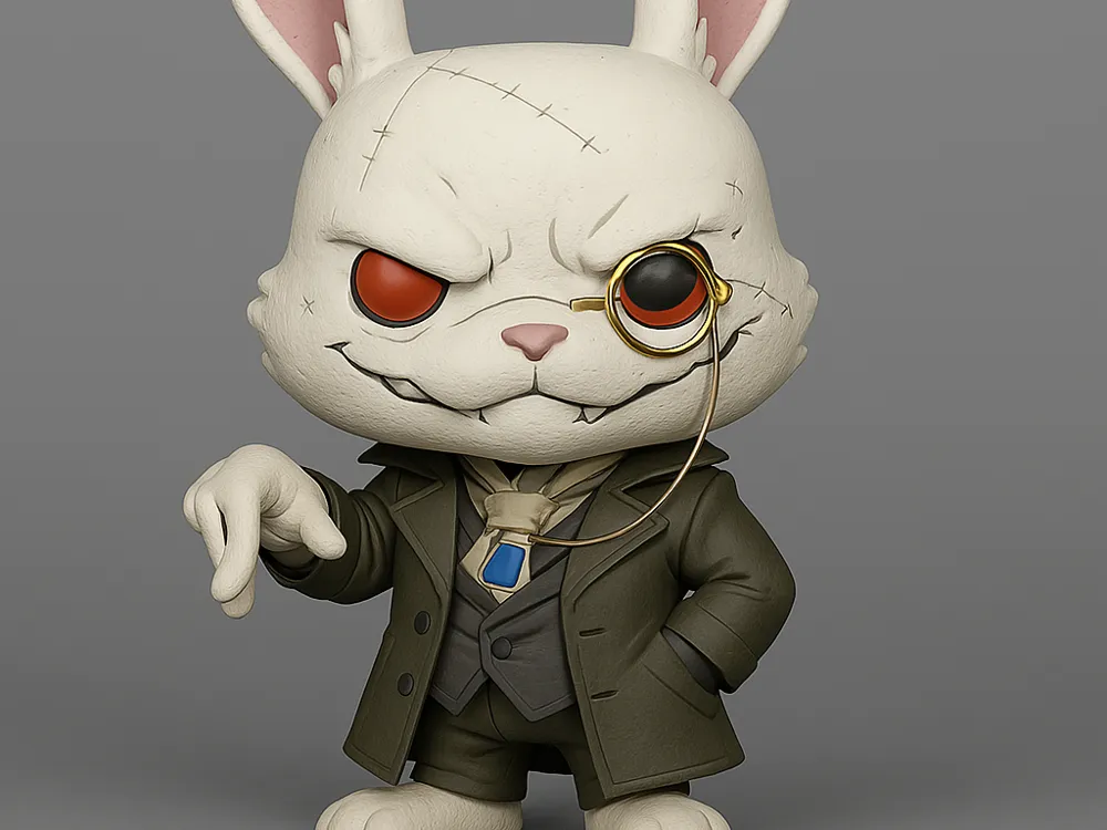 devil may cry coelho por keikok MakerWorld: Baixe modelos 3D gratuitos