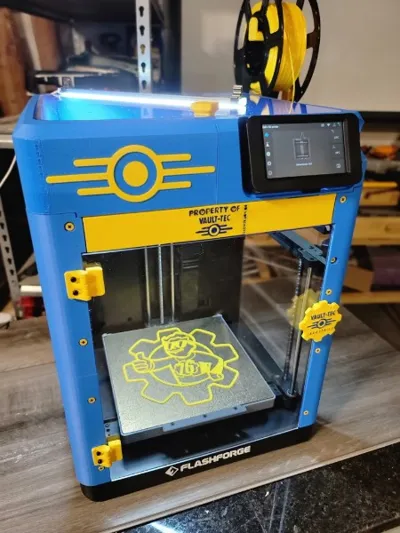 Flashforge Adventurer 5M Enclosure - Fallout Edit Remixed by zak198748 ...