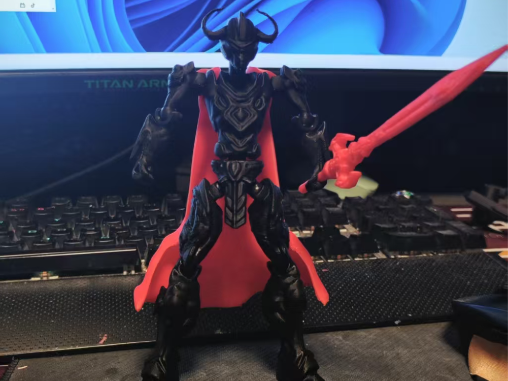 Cosmic Hunter Series - Wandering Black Knight by 熊小猫 - MakerWorld