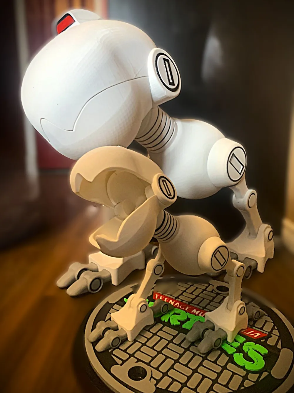 Life Size TMNT Mouser Robot - Free 3D Print Model - MakerWorld