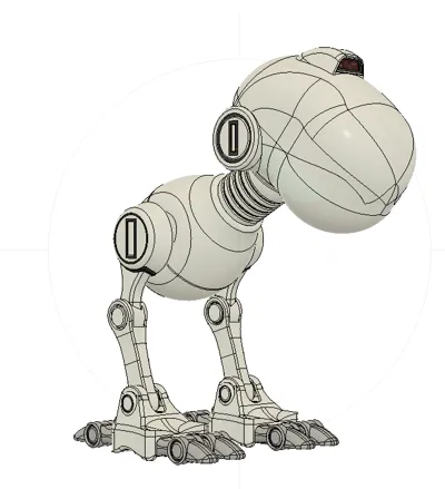 Life Size TMNT Mouser Robot by jeffreylsteven MakerWorld: Download Free ...