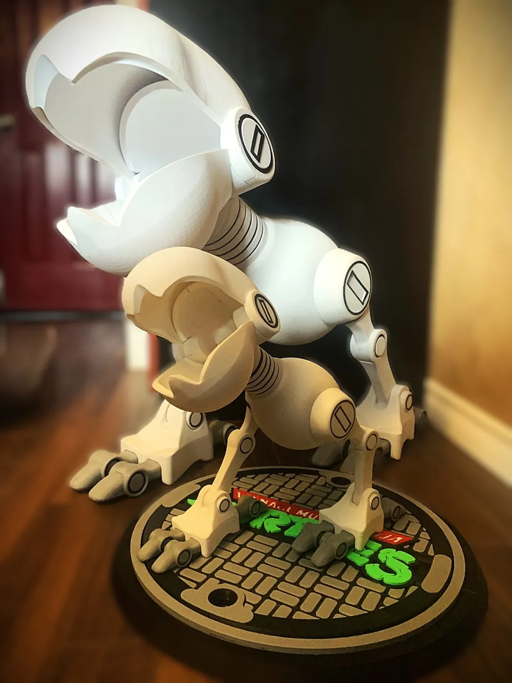 Life Size TMNT Mouser Robot by jeffreylsteven MakerWorld: Download Free ...