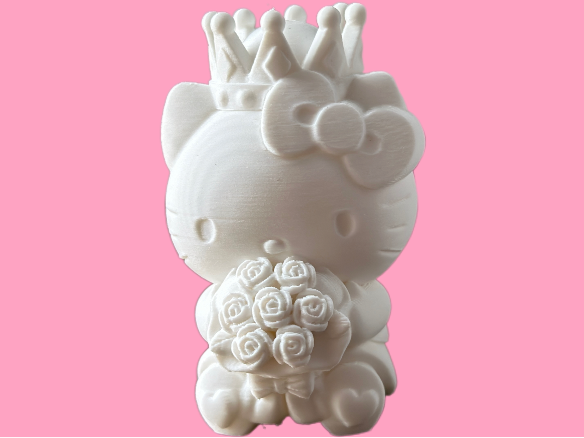 Kitty Cat giving roses by 水星 MakerWorld: Download Free 3D Models