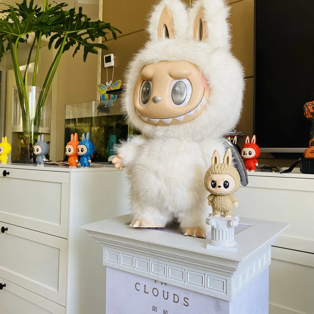 Labubu Retro Base: Minimal Supports, Easy 3D Printing, Figurine Model ...