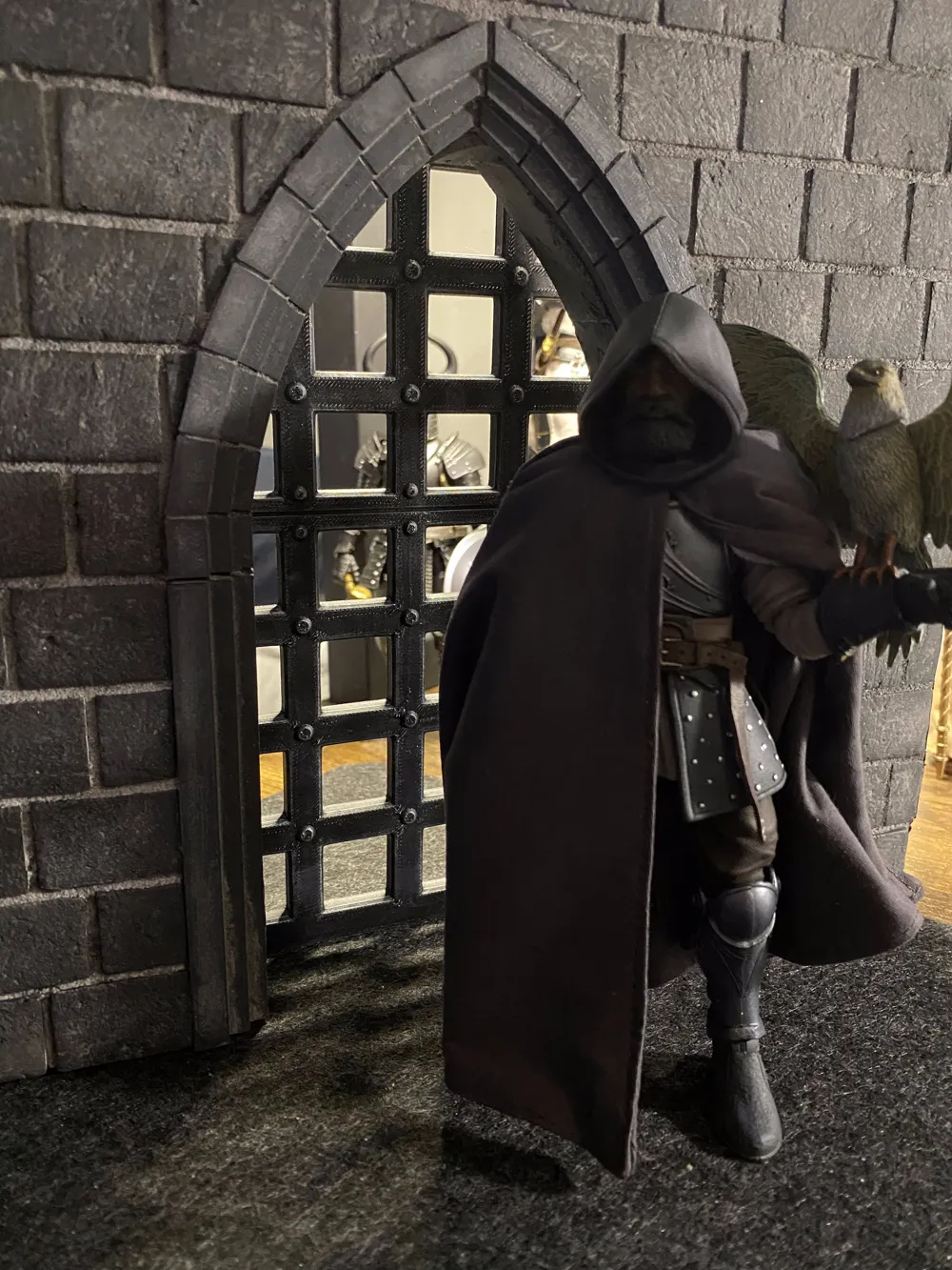 1:12 scale castle gate by Geeky83 MakerWorld: Download Free 3D Models