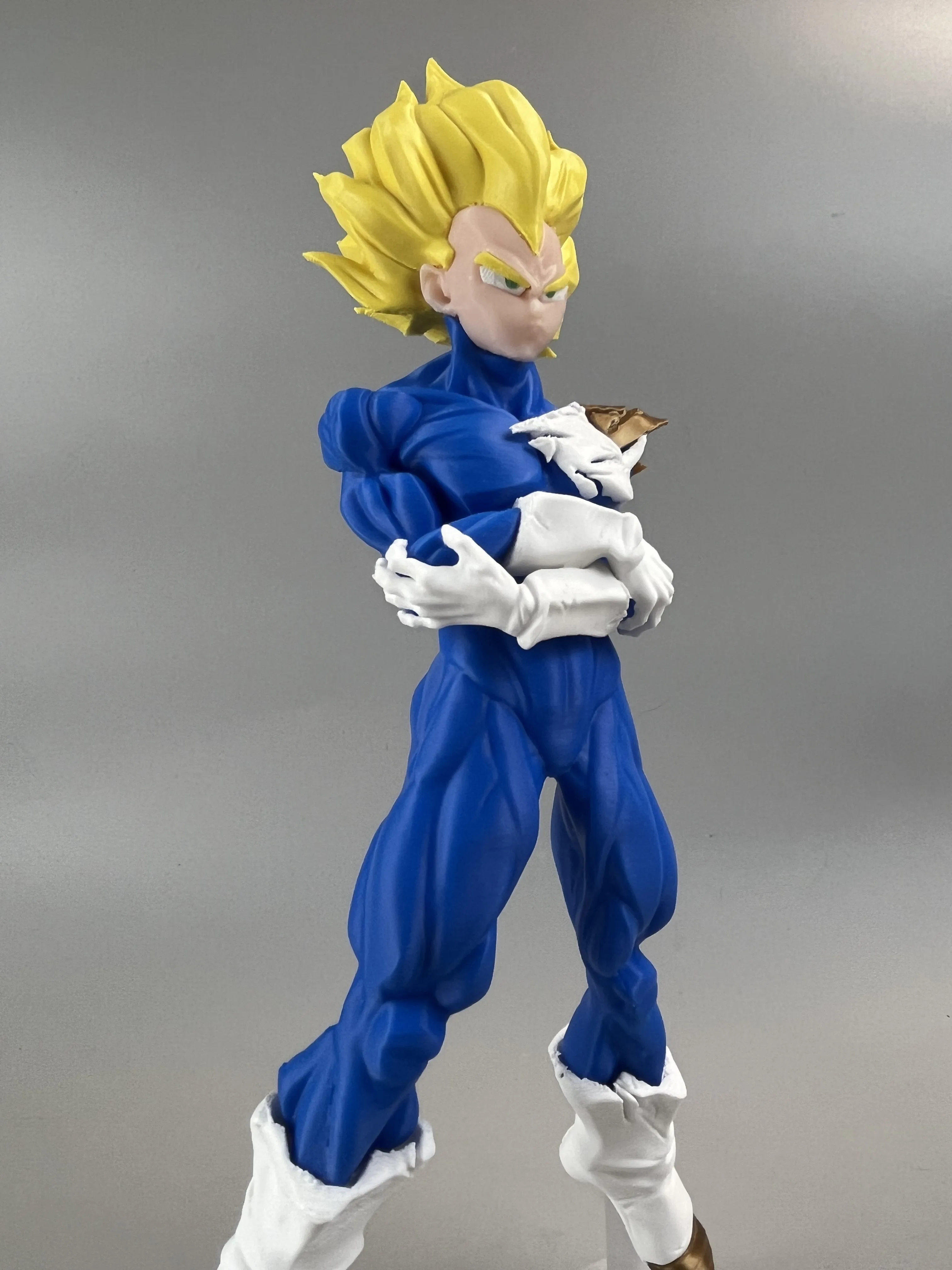 Dragon Ball-Proud Saiya Prince Vegeta - Free 3D Print Model - MakerWorld
