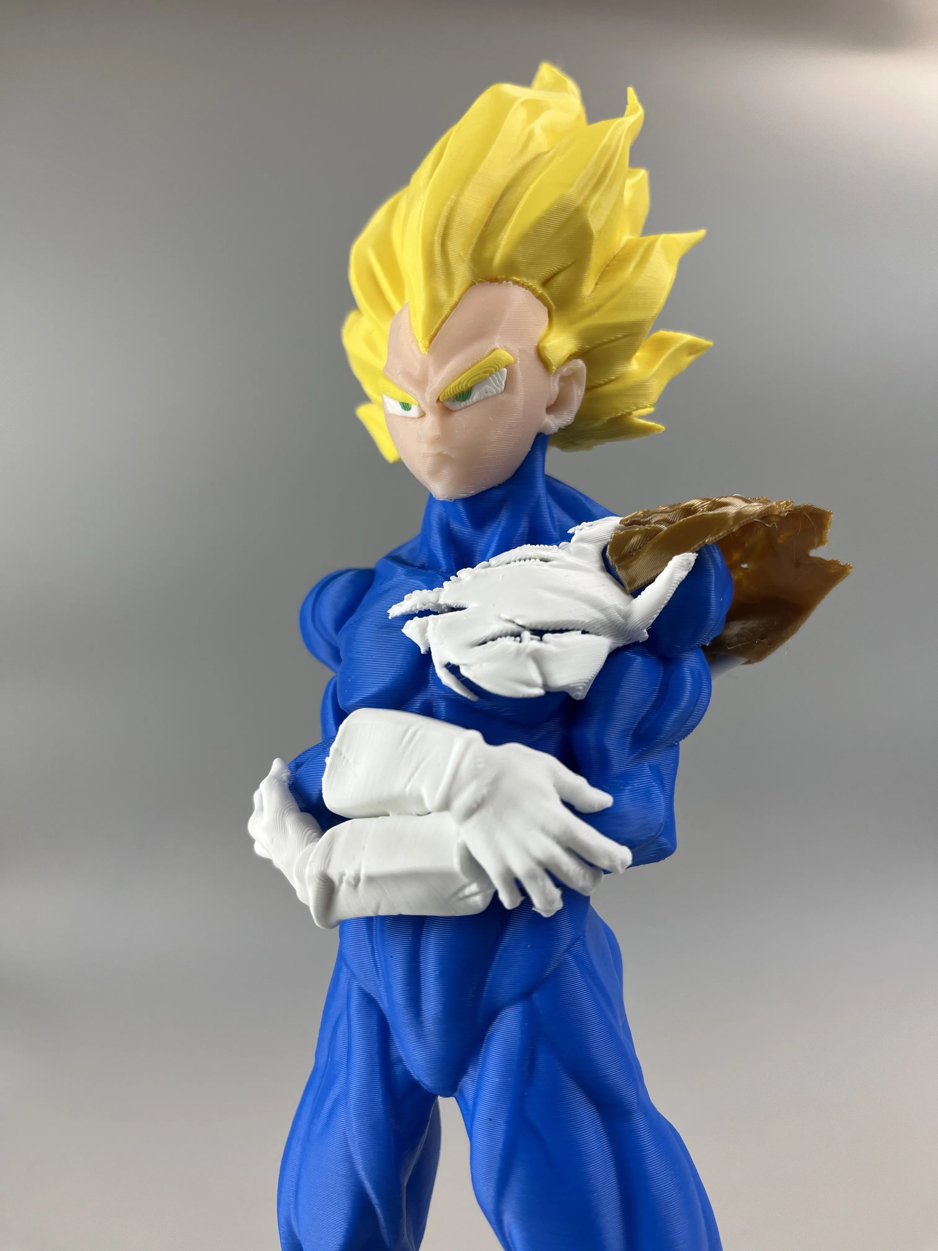 Dragon Ball-Proud Saiya Prince Vegeta - Free 3D Print Model - MakerWorld