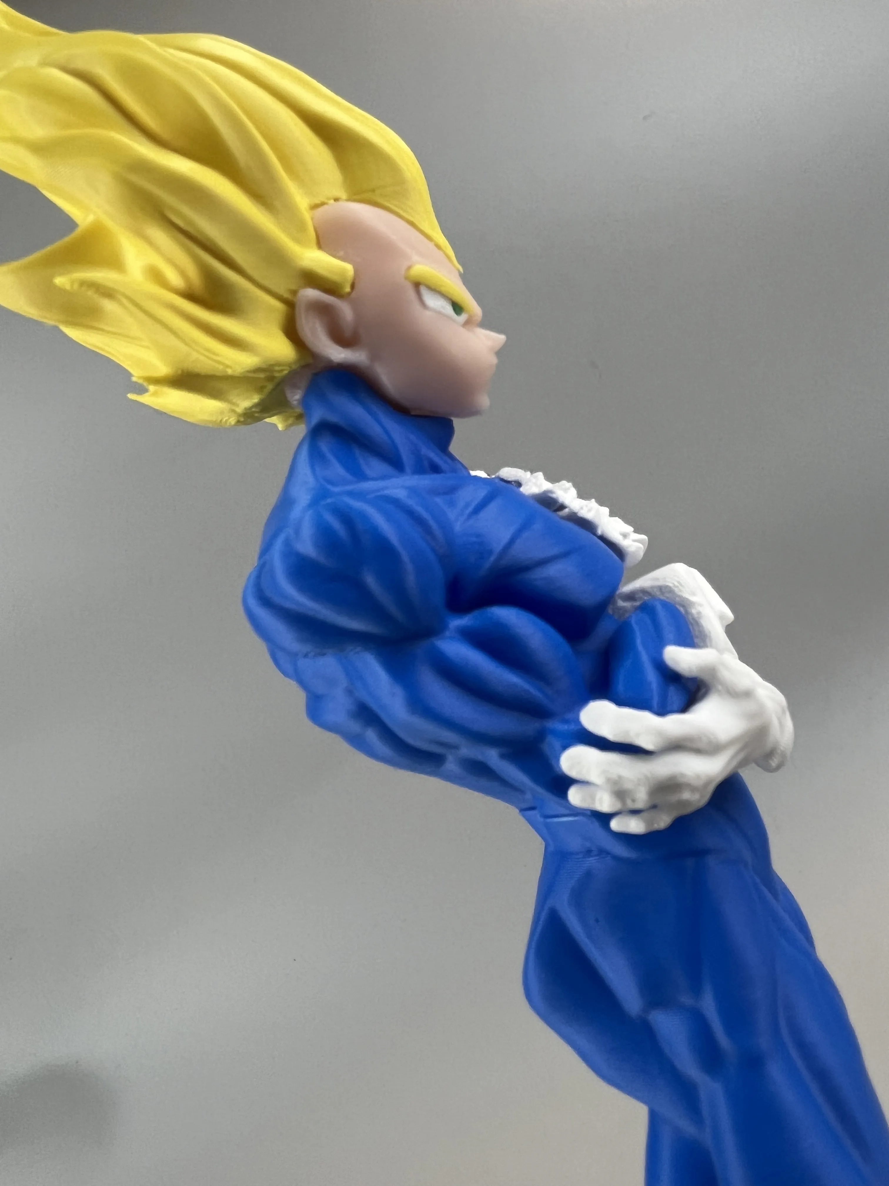 Dragon Ball-Proud Saiya Prince Vegeta - Free 3D Print Model - MakerWorld