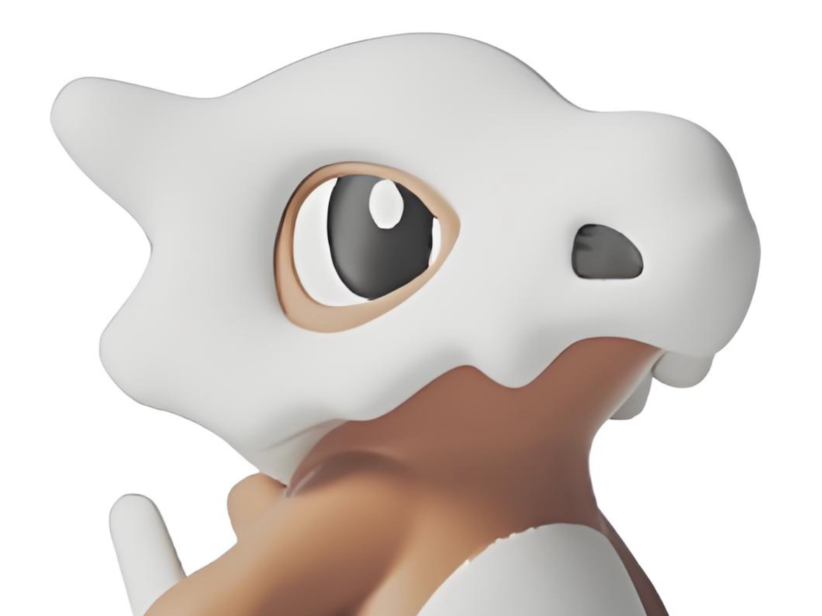 Pokemon Cubone Figurine by duoxu MakerWorld: Download Free 3D Models