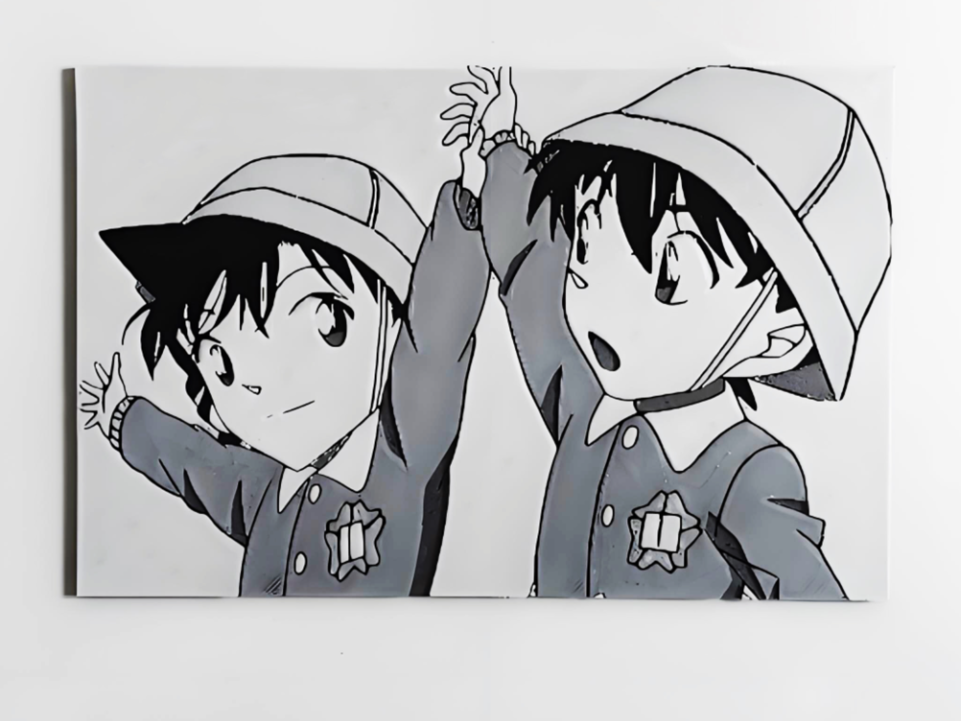 Detective Conan Fridge Magnet - Ran and Shinichi in Kindergarten by ...