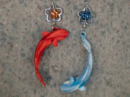 Yin & Yang Koi Fish Charms – Matching Pair Set by Sir Mango - MakerWorld