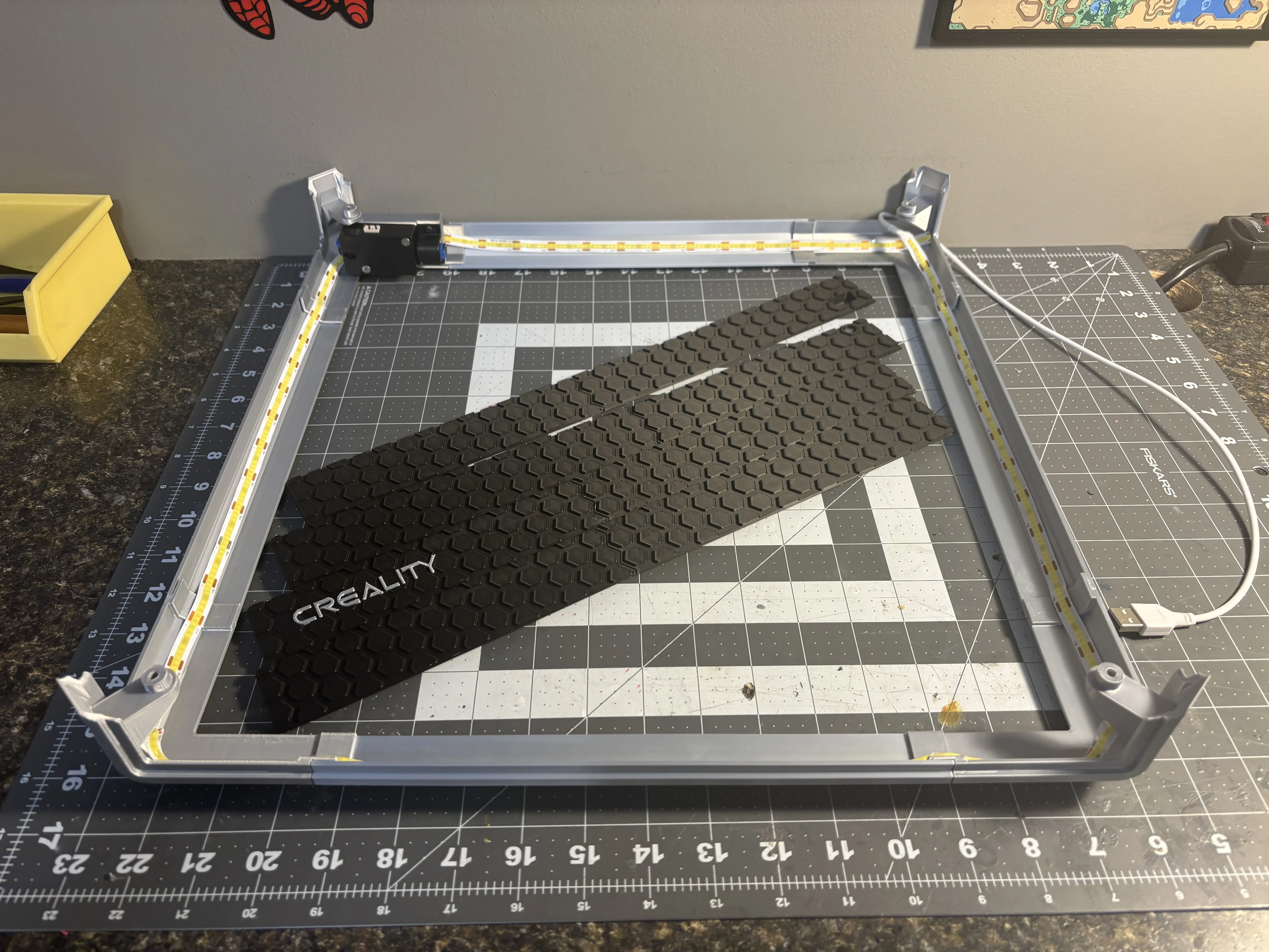 Creality K1 Max Riser + Filament Sensor Relocation Remixed by Man of ...