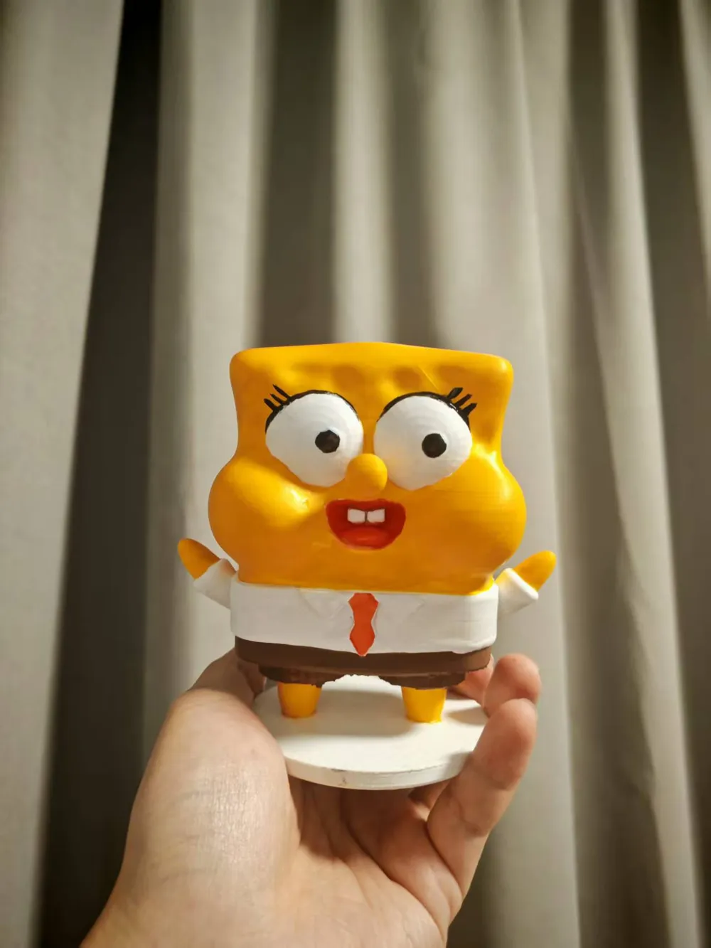 SpongeBob Hand-painted Version~ - Free 3D Print Model - MakerWorld
