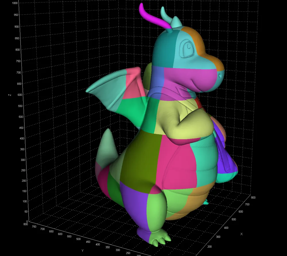 Life-Size Dragonite Pokémon 3D Model Part 1 - Free 3D Print Model ...